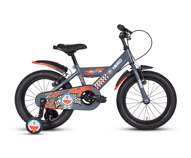 Buy Hero Doraemon Race On 16T Grey Kids Cycle | Hero Cycles