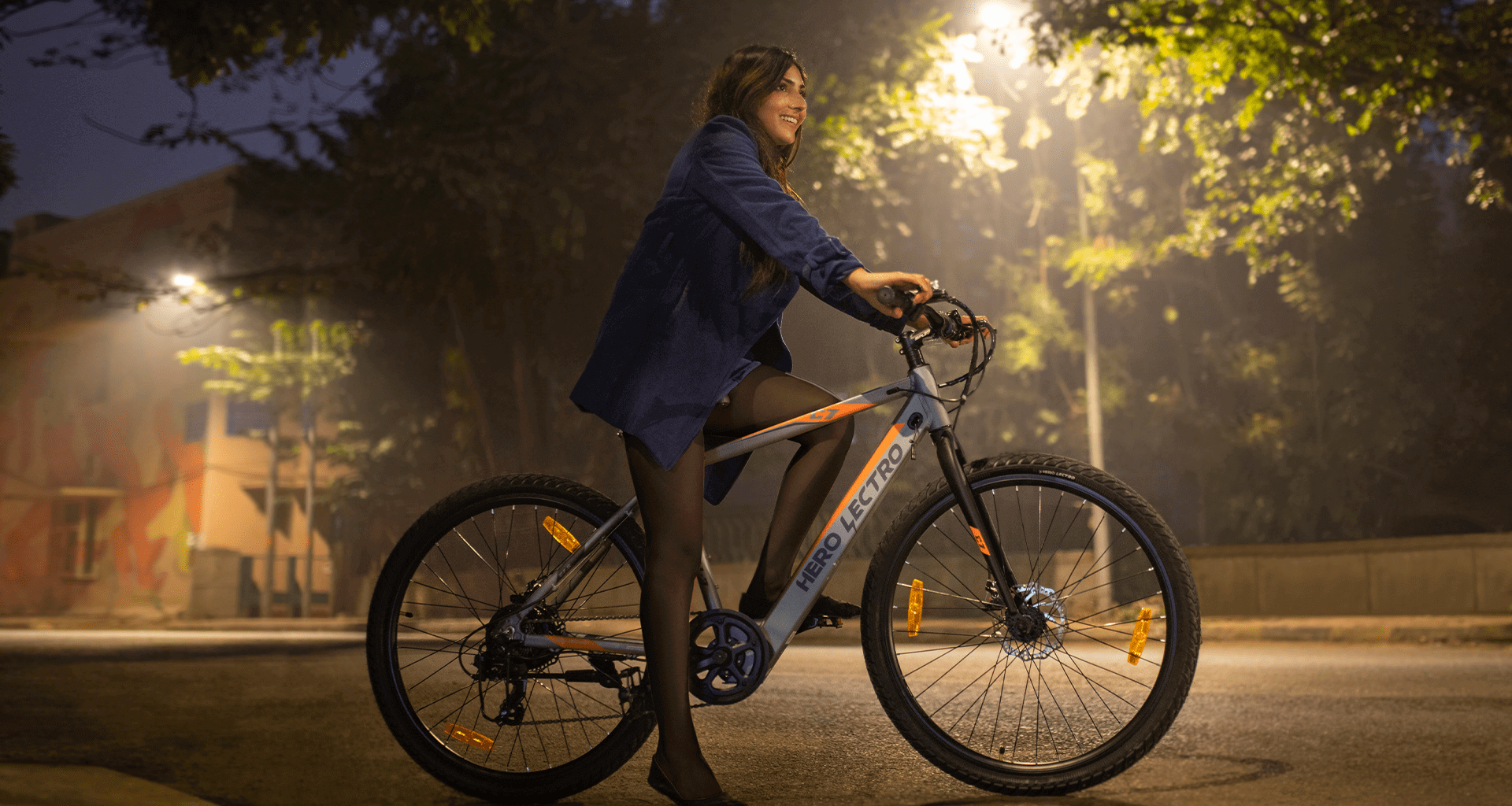 Buy Hero Lectro c7 Multi Speed Smart Electric Cycle Online | Hero Lectro